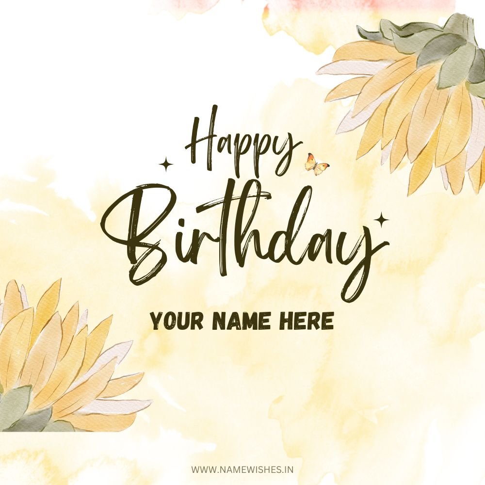 Personalized Greeting Cards With Name And Photo NameWishes