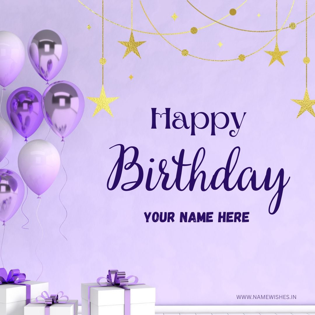 Happy Birthday Wishes Card With Your Name Free Download Happy Birthday Wishes Card With Your Name Free Download